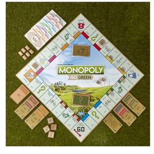 Hasbro | Games | Monopoly Go Green Edition Board Game Green Up To Clean ...